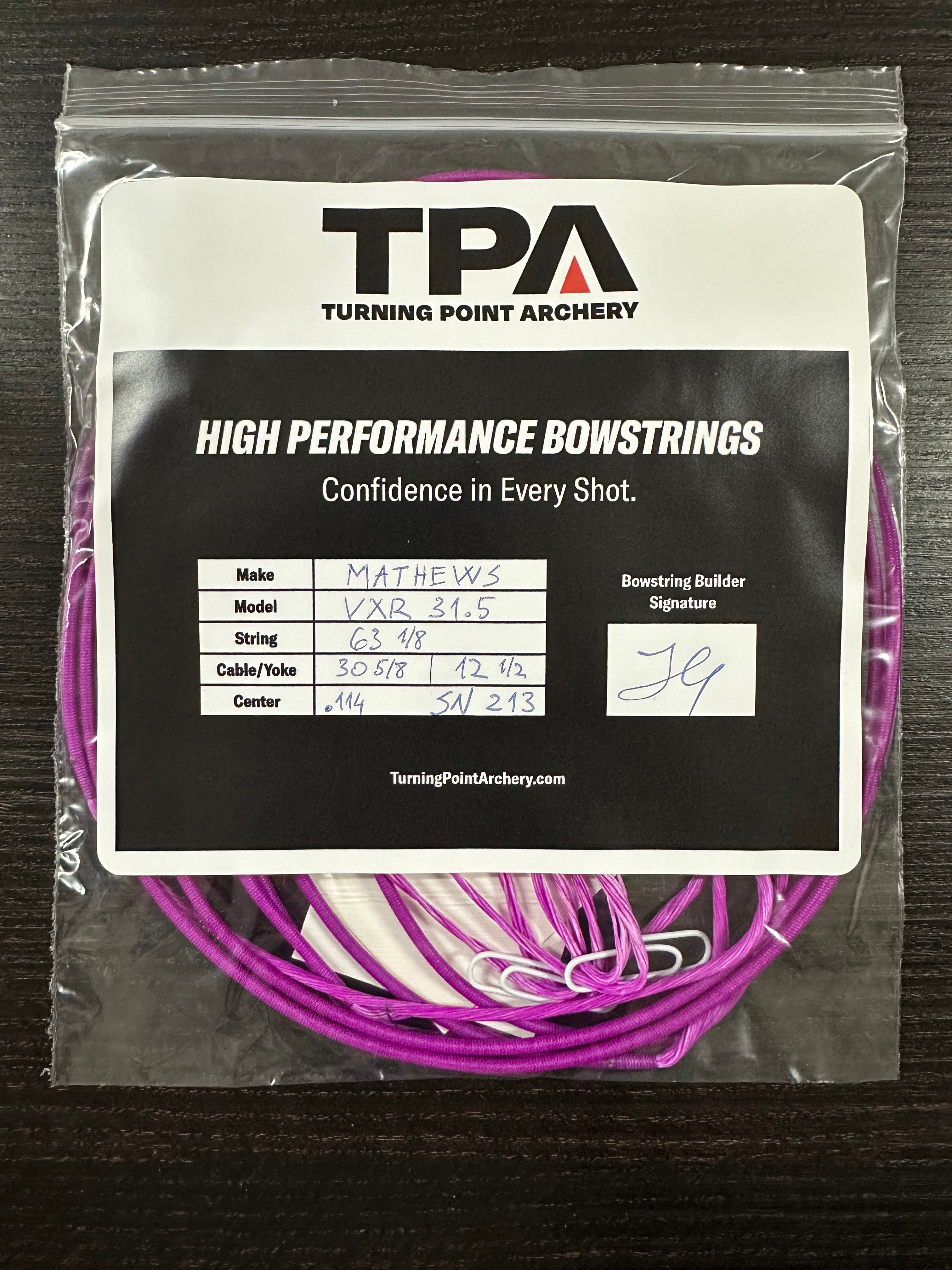 Mathews VXR 31.5 Bow String and Cable Set (Multiple Colors) – Turning ...